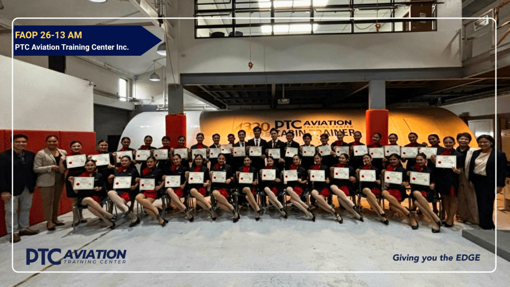 Congratulations to FAOP Batch 26-13! - PTC Aviation Training Center Inc.